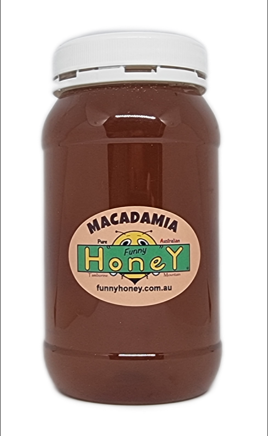 Macadamia Honey - 1kg – Funny Honey Australia